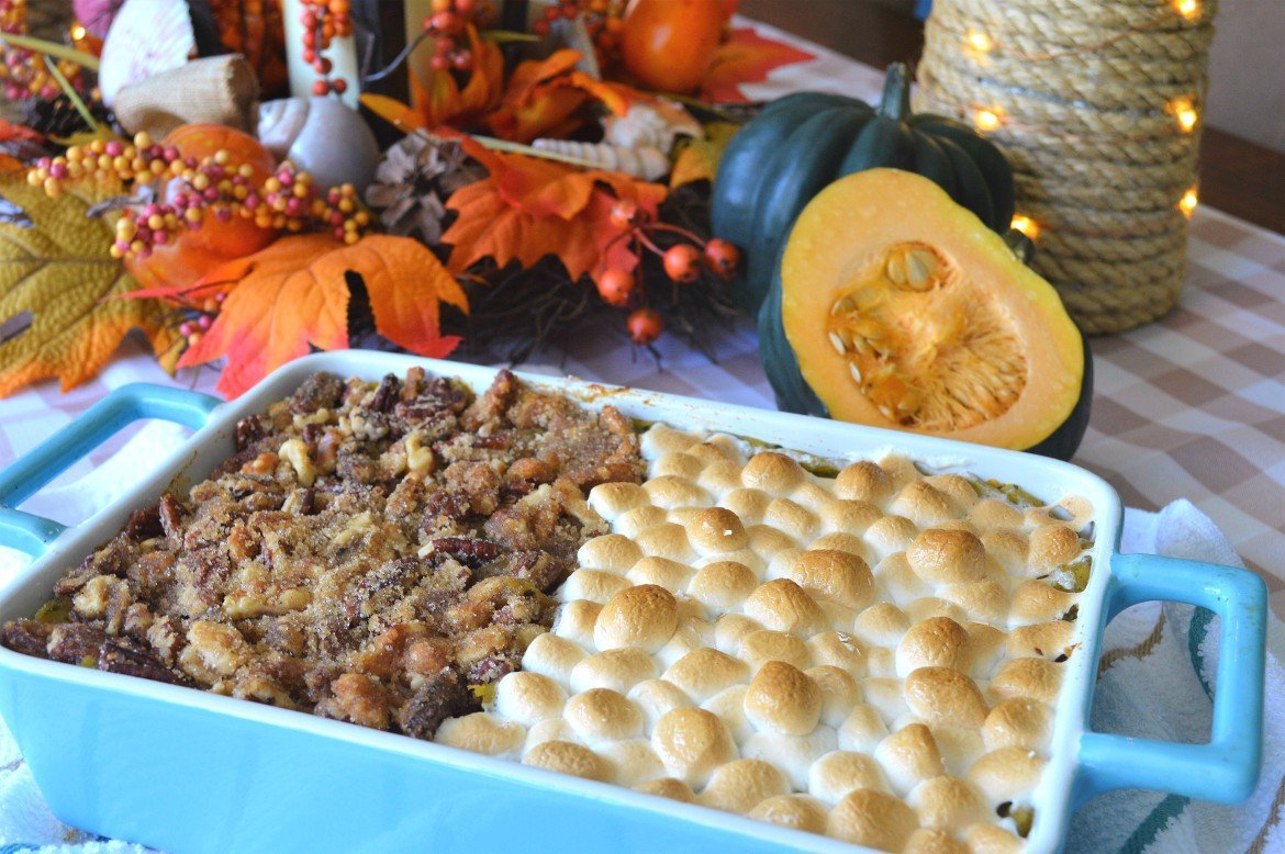 Winter Acorn Squash Casserole (Potato Free) - Eat Rich, Live Full